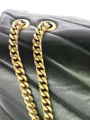 Saint Laurent Loulou Matelasse Chevron Leather Small Shoulder Bag