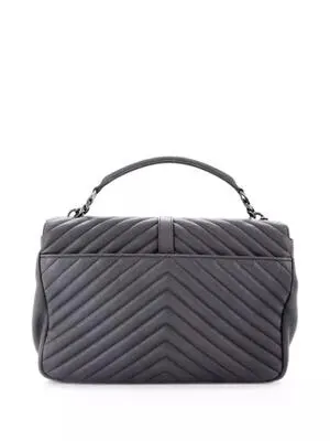 Saint Laurent Monogram College Bag - Grey