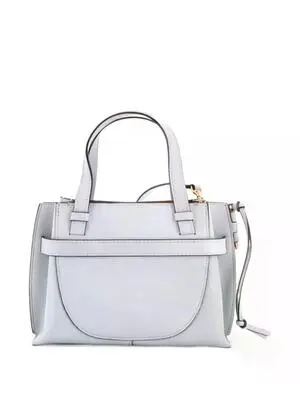 Loewe Leather Mini Satchel - Blue