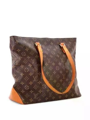 LOUIS VUITTON Monogram Canvas Cabas Mezzo Tote Bag