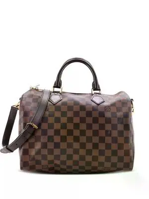 LOUIS VUITTON Speedy Bandouliere Bag Damier 30 Shoulder Bag - Brown