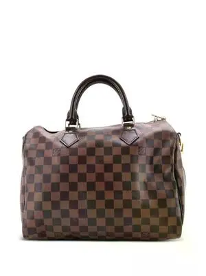 LOUIS VUITTON Speedy Bandouliere Bag Damier 30 Shoulder Bag - Brown
