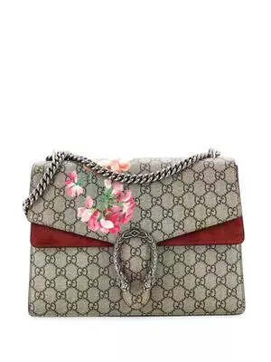 Gucci Dionysus Blooms Print Gg Coated Canvas Medium Shoulder Bag