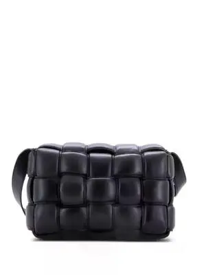 Bottega Veneta Cassette Padded Maxi Crossbody Bag - Black