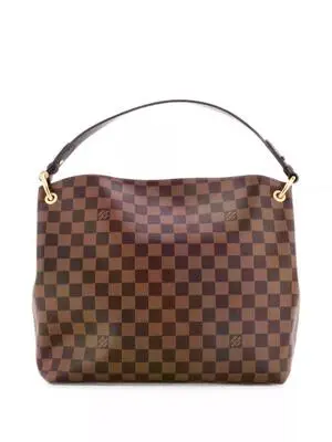 LOUIS VUITTON Graceful Handbag Damier Pm Hobo Bag - Brown