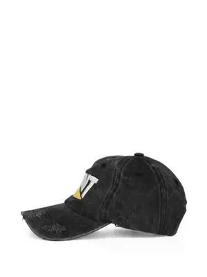 CAPTURE GALLERY Distressed Embroidered Baseball Cap