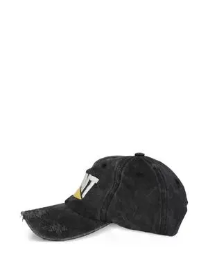 CAPTURE GALLERY Distressed Embroidered Baseball Cap