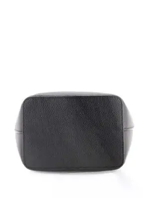LOUIS VUITTON Lockme Leather Nano Bucket Bags