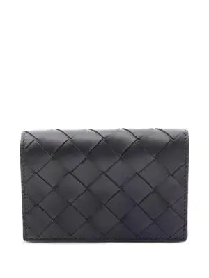 Bottega Veneta Intrecciato Card Holder - Black