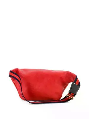 Gucci Logo Printed Leather Medium Belt Bag