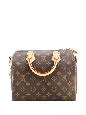 LOUIS VUITTON Monogram Canvas Speedy Bandoulière 25 Satchel