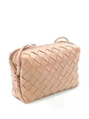 Bottega Veneta Intrecciato Loop Cross Body Bag - Neutrals