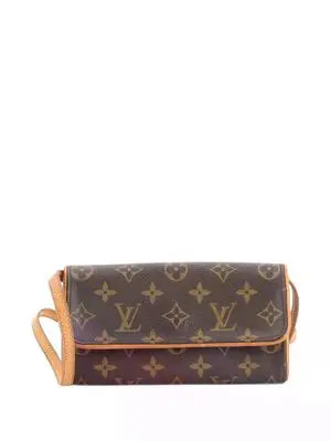 LOUIS VUITTON Monogram Canvas Twin Handbag