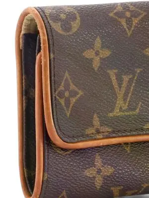 LOUIS VUITTON Monogram Canvas Twin Handbag
