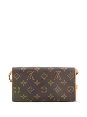 LOUIS VUITTON Monogram Canvas Twin Pm Bag