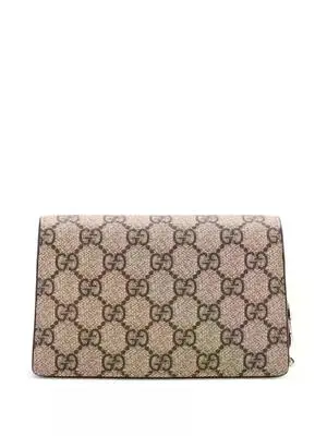 Gucci Dionysus Gg Coated Canvas Super Mini Crossbody Bag