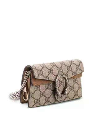 Gucci Dionysus Gg Coated Canvas Super Mini Crossbody Bag