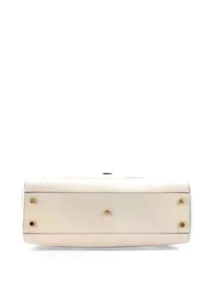 Gucci Jackie 1961 Web Leather Medium Tote Bag