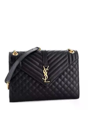 Saint Laurent Monogram Envelope Satchel