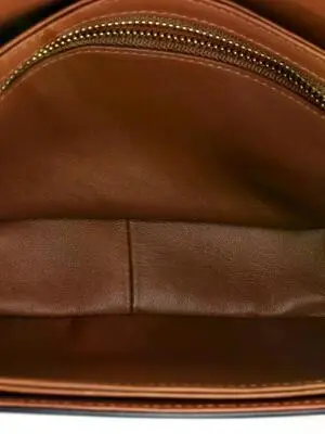 Celine Triomphe Coated Canvas Teen Shoulder Bag - Brown