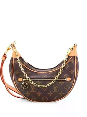 LOUIS VUITTON Monogram Canvas Loop Hobo Bag