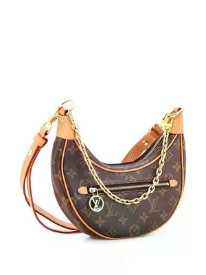 LOUIS VUITTON Monogram Canvas Loop Hobo Bag