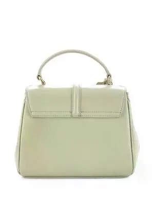 Celine 16 Top Handle Bag Smooth Calfskin Mini Satchel - Green