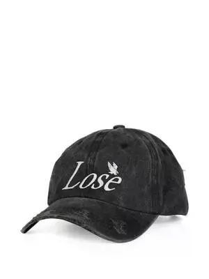 CAPTURE GALLERY Distressed Embroidered Cap