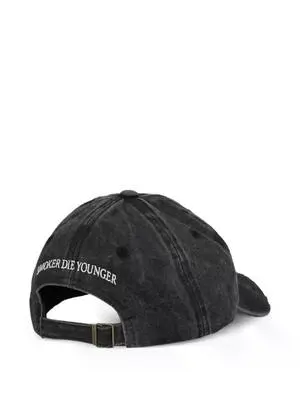 CAPTURE GALLERY Distressed Embroidered Cap