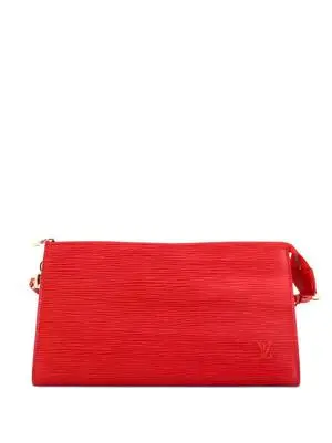 LOUIS VUITTON Pochette Accessoires Epi Leather Clutch Bag