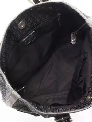 Dior 2000s Trotter Tote Bag - Black