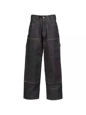 DIARY 1999 Uptown Double-knee Jeans - Blue