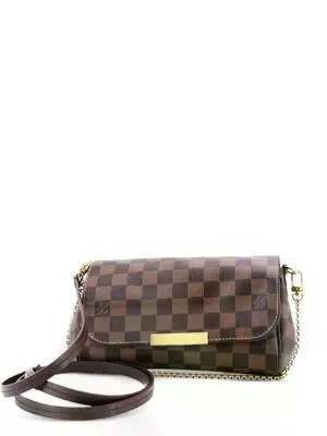 LOUIS VUITTON Damier Pm Favorite Crossbody Bag - Brown