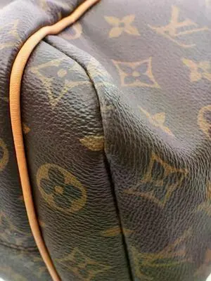 LOUIS VUITTON Monogram Totally Mm Tote Bag - Brown