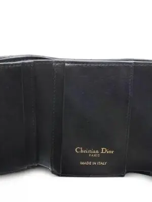 Dior 2010s Caro Hibiscus Wallet