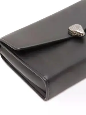 BVLGARI Leather Serpenti Forever Phone Crossbody Bag