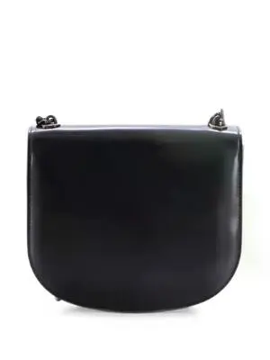 Celine Triomphe Besace Clea Chain Flap Leather Shoulder Bag
