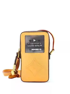 LOUIS VUITTON Music Player Wearable Wallet Monogram Canvas And Leather Crossbody Bag - Brown