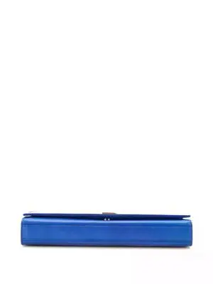 Saint Laurent Classic Monogram Leather Long Clutch Bag