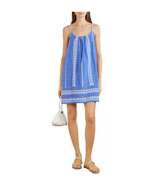 LEMLEM Cotton-gauze Mini Dress
