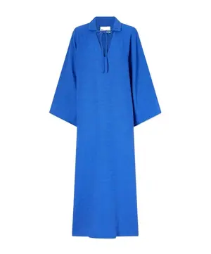 Lisa Marie Fernandez Tie-detailed Woven Maxi Dress - No