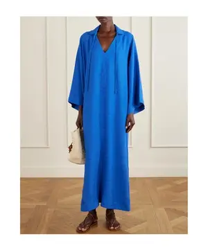 Lisa Marie Fernandez Tie-detailed Maxi Dress