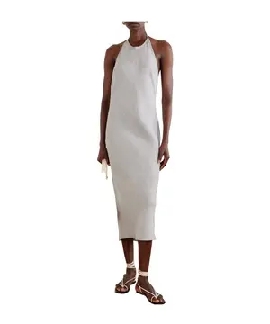 JAMES PERSE Linen Midi Dress