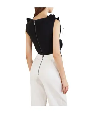 Maticevski Sequin-embellished Georgette Blouse