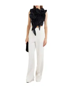 Maticevski Sequin-embellished Georgette Blouse