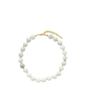 JENNIFER BEHR Gold-plated Jade Necklace - Green