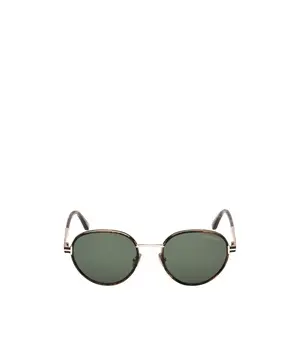 TOM FORD Oval Frame Sunglasses - Gray