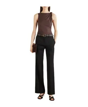 Veronica Beard Twisted Jersey Top