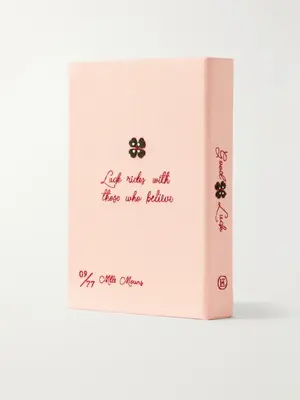 OLYMPIA LE-TAN Good Luck Embroidered Canvas Clutch - No