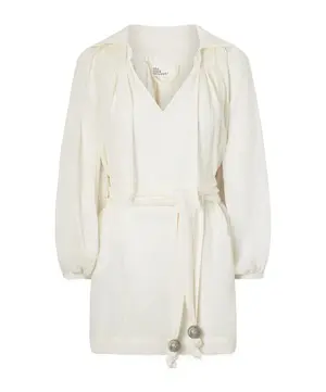 Lisa Marie Fernandez V-neck Mini Dress
